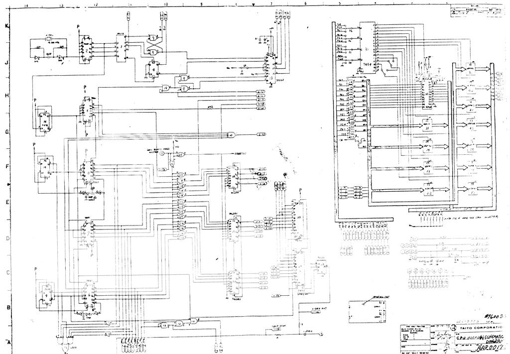 Space Invaders Schematics | Museum of the Game® & International Arcade ...