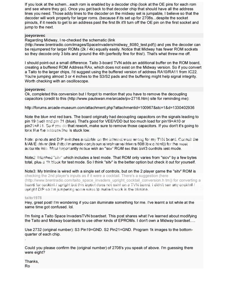 Space Invaders Schematics | Museum of the Game® & International Arcade ...