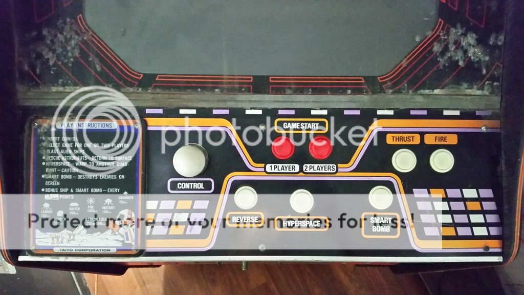 Taito Defender Upright | Museum of the Game Forums